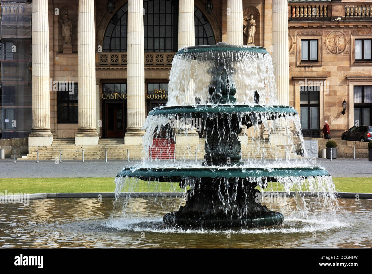 Fountain, Wiesbaden, Hessen, Germany Stock Photo - Alamy