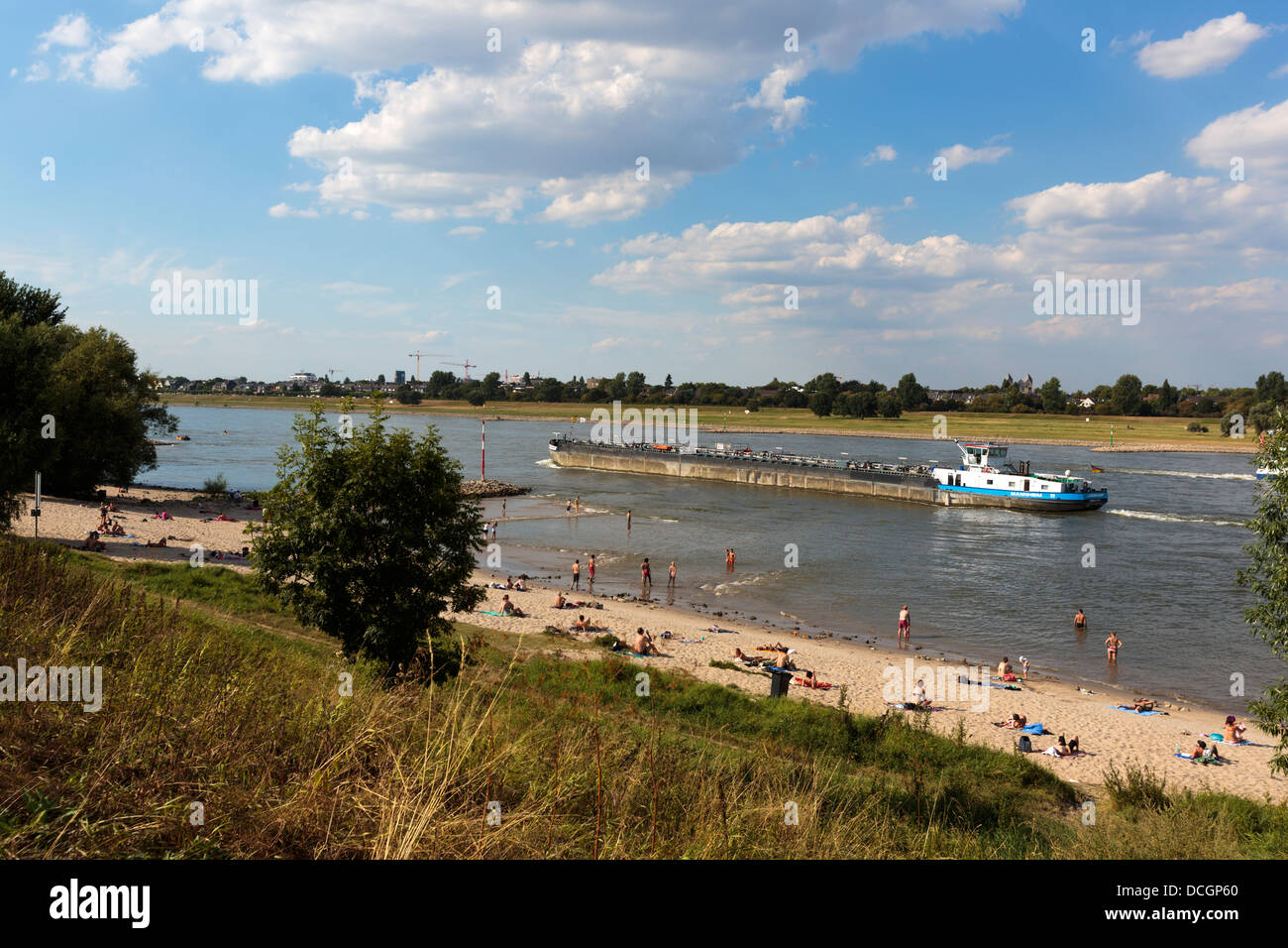 Rhine beach hi-res stock photography and images - Alamy