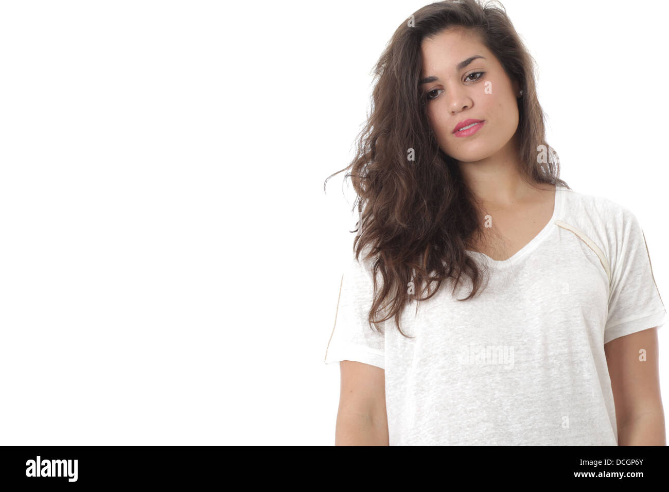 Top model sad hi-res stock photography and images - Alamy