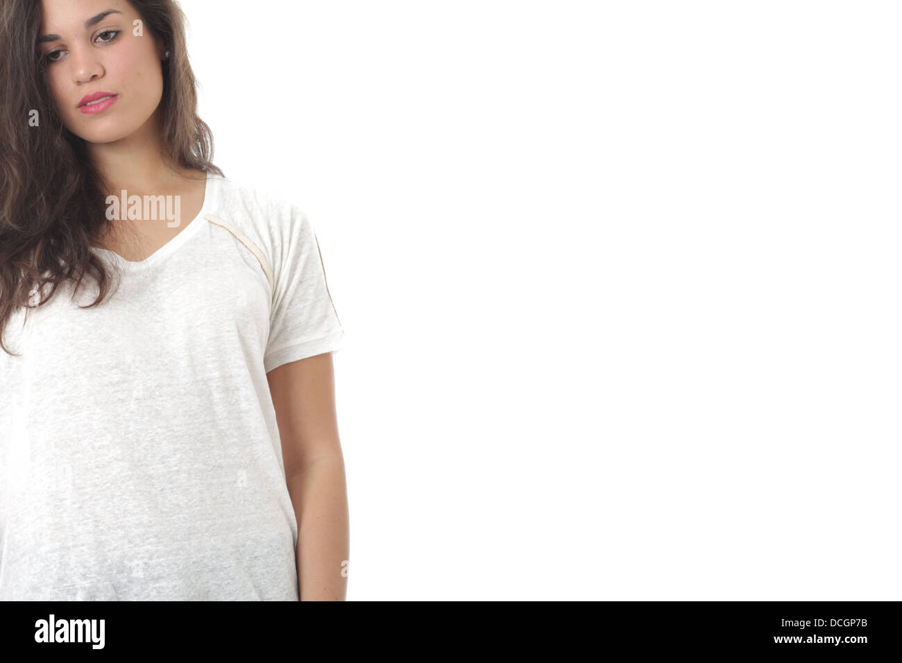 Top model sad hi-res stock photography and images - Alamy