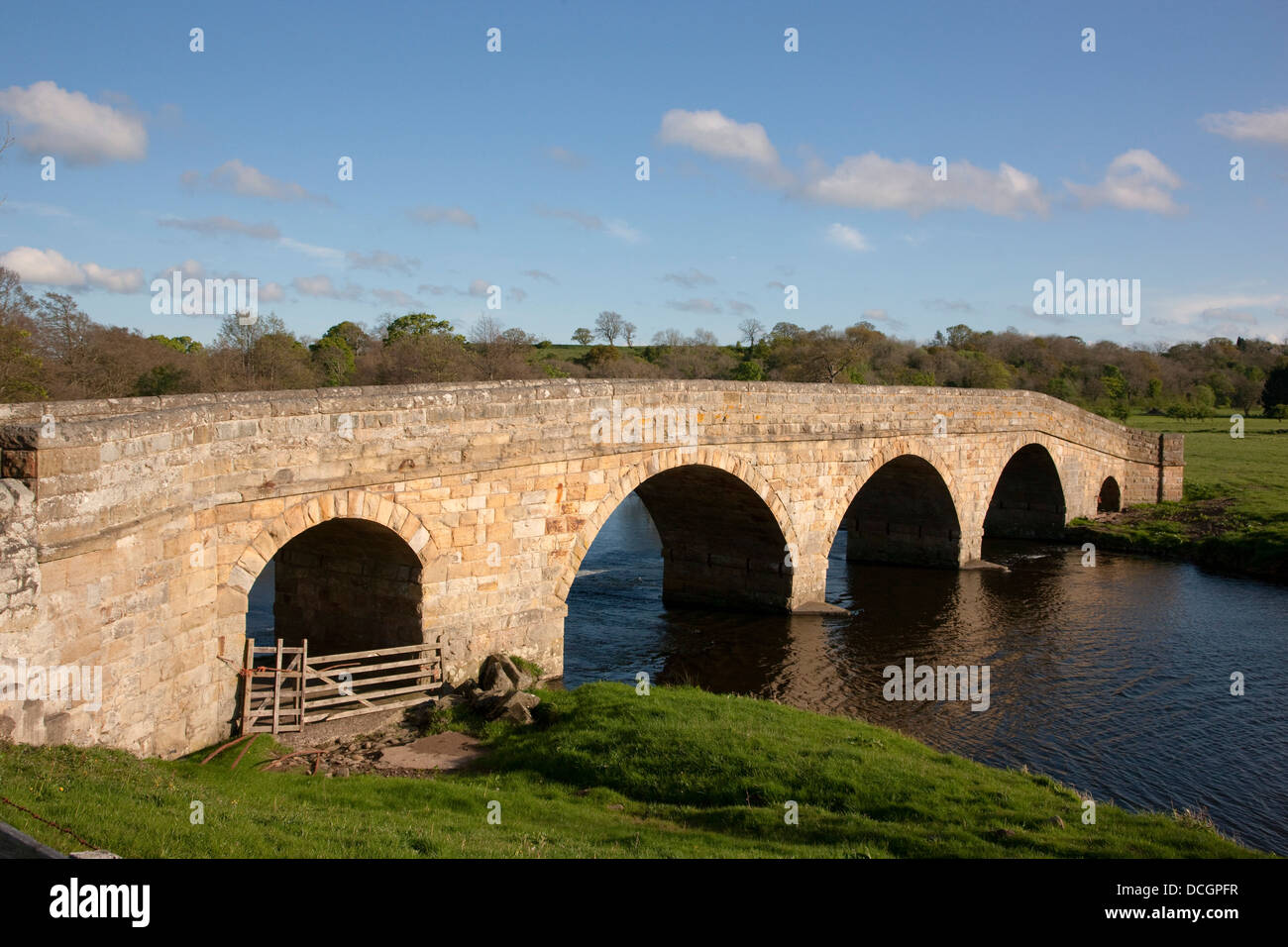 Stone Bridge, Northumberland, England Stock Photo - Alamy