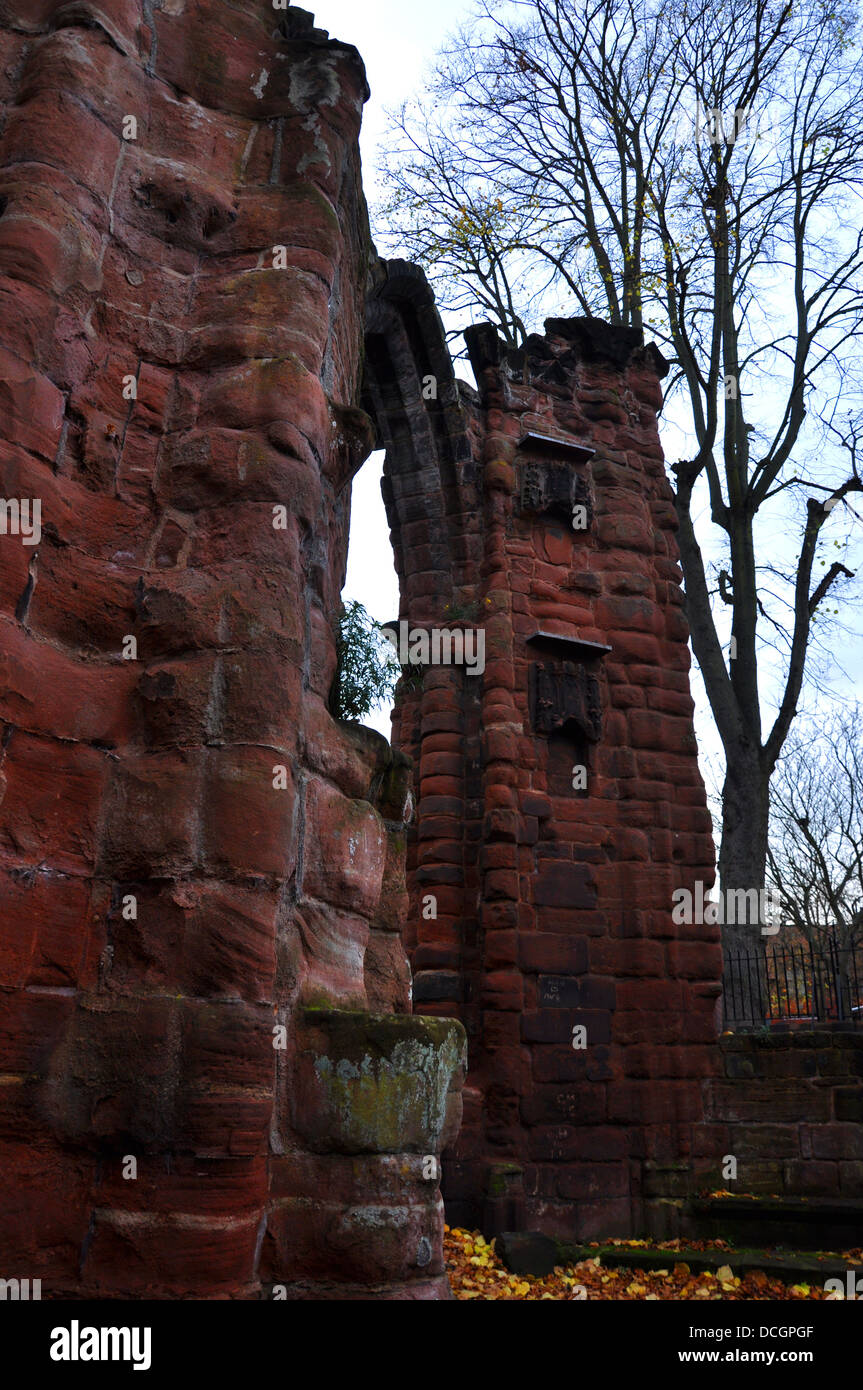 The ruins of Chester Stock Photo - Alamy