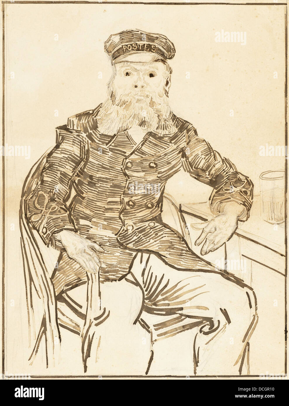 The Postman Joseph Roulin M.49.17.1 (1 of 2 Stock Photo - Alamy