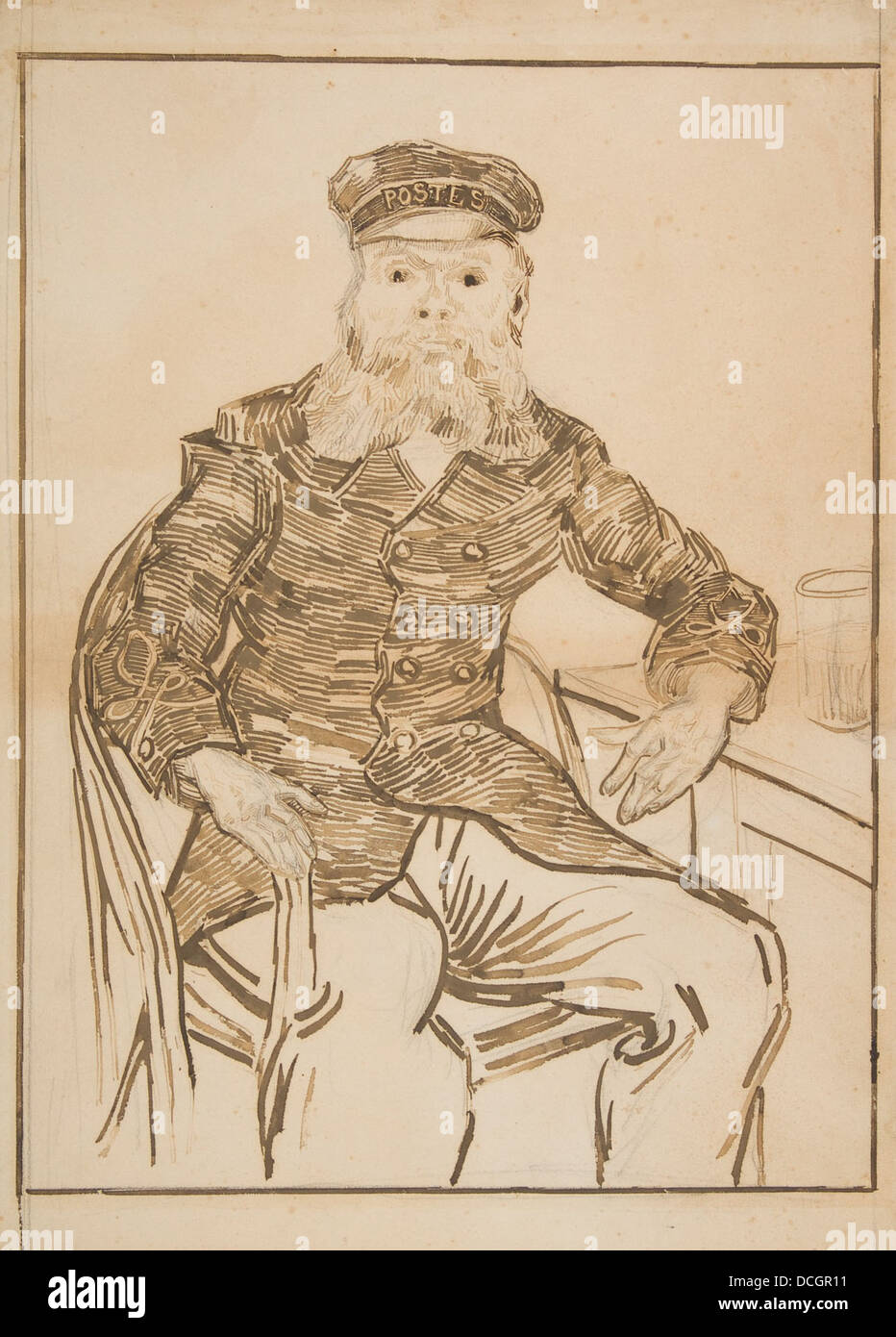 The Postman Joseph Roulin M.49.17.1 (2 of 2 Stock Photo - Alamy