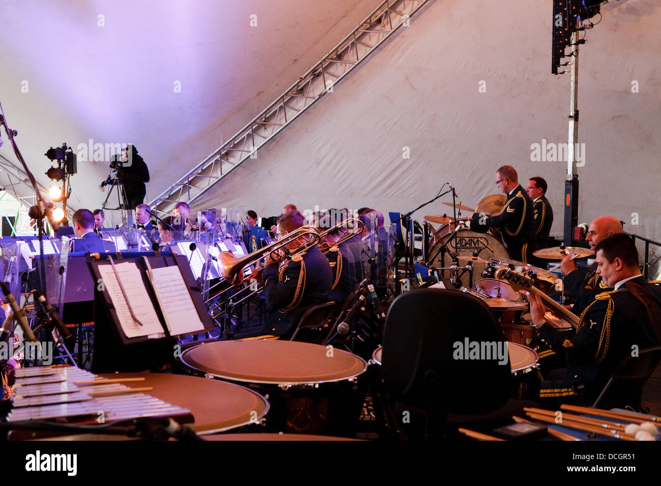 Central band of the royal air force hi-res stock photography and images ...
