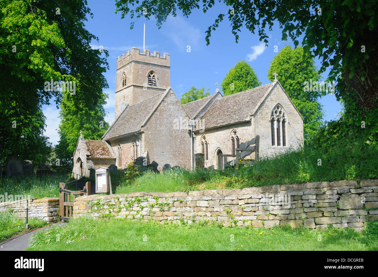 The Church of St. Edward the King & Martyr, in Evenlode ...