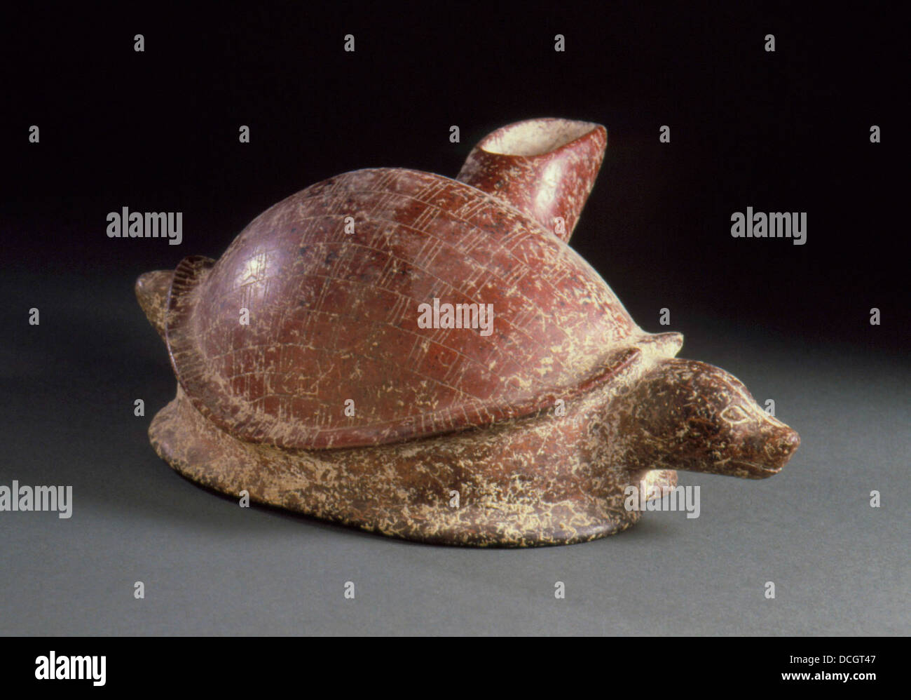 This turtle-shaped vessel, part of the Los Angeles County Museum of Art ...