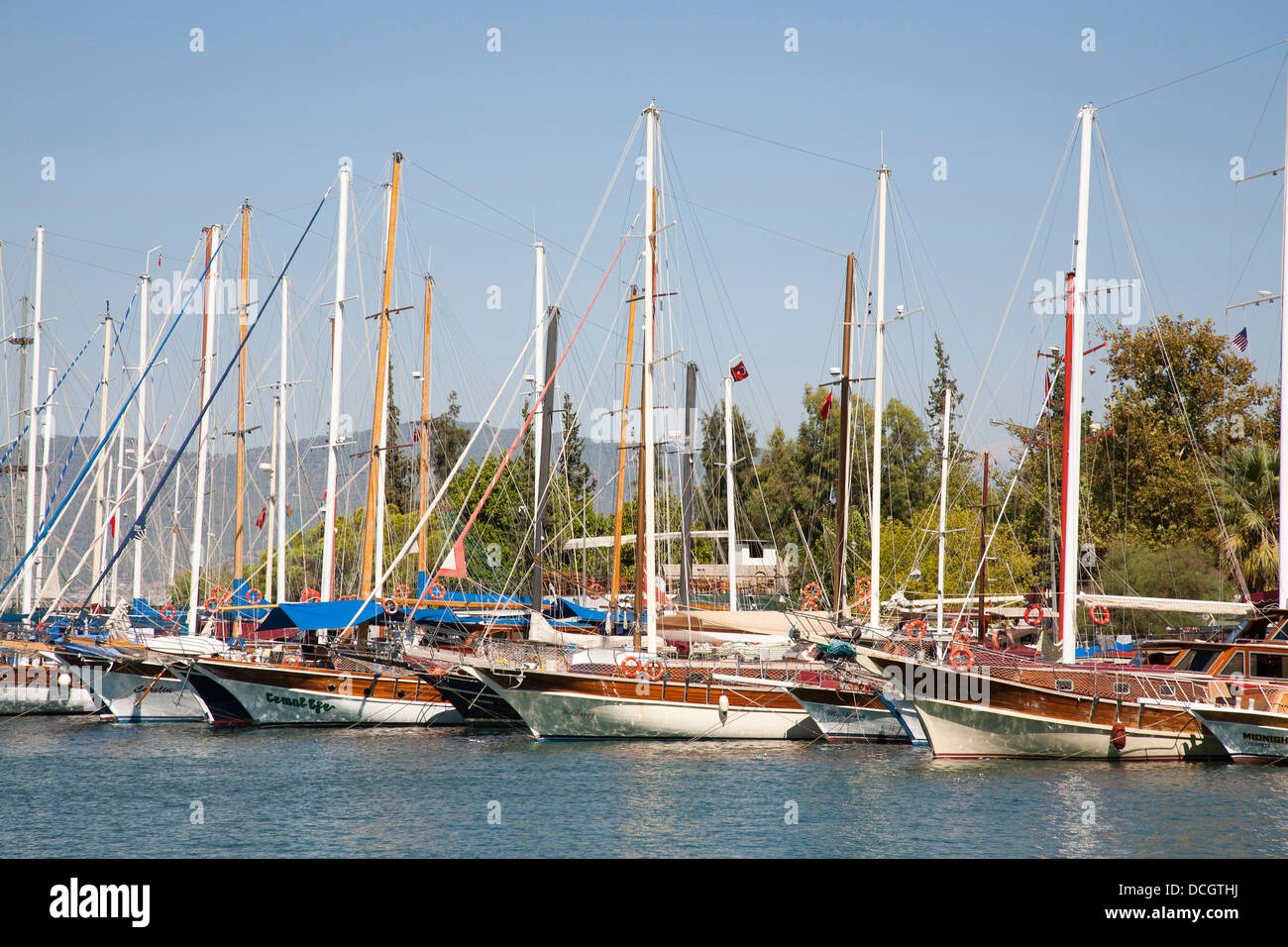 Fethiye marina hi-res stock photography and images - Alamy