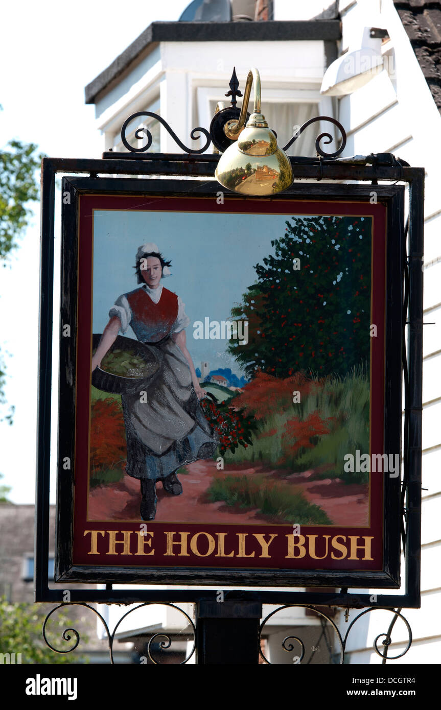 Bush pub sign uk hi-res stock photography and images - Alamy