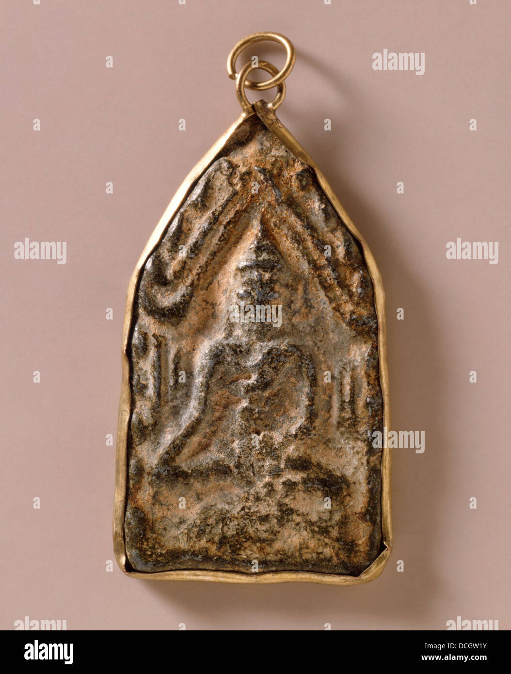 This votive tablet, part of the LACMA collection, is a religious ...