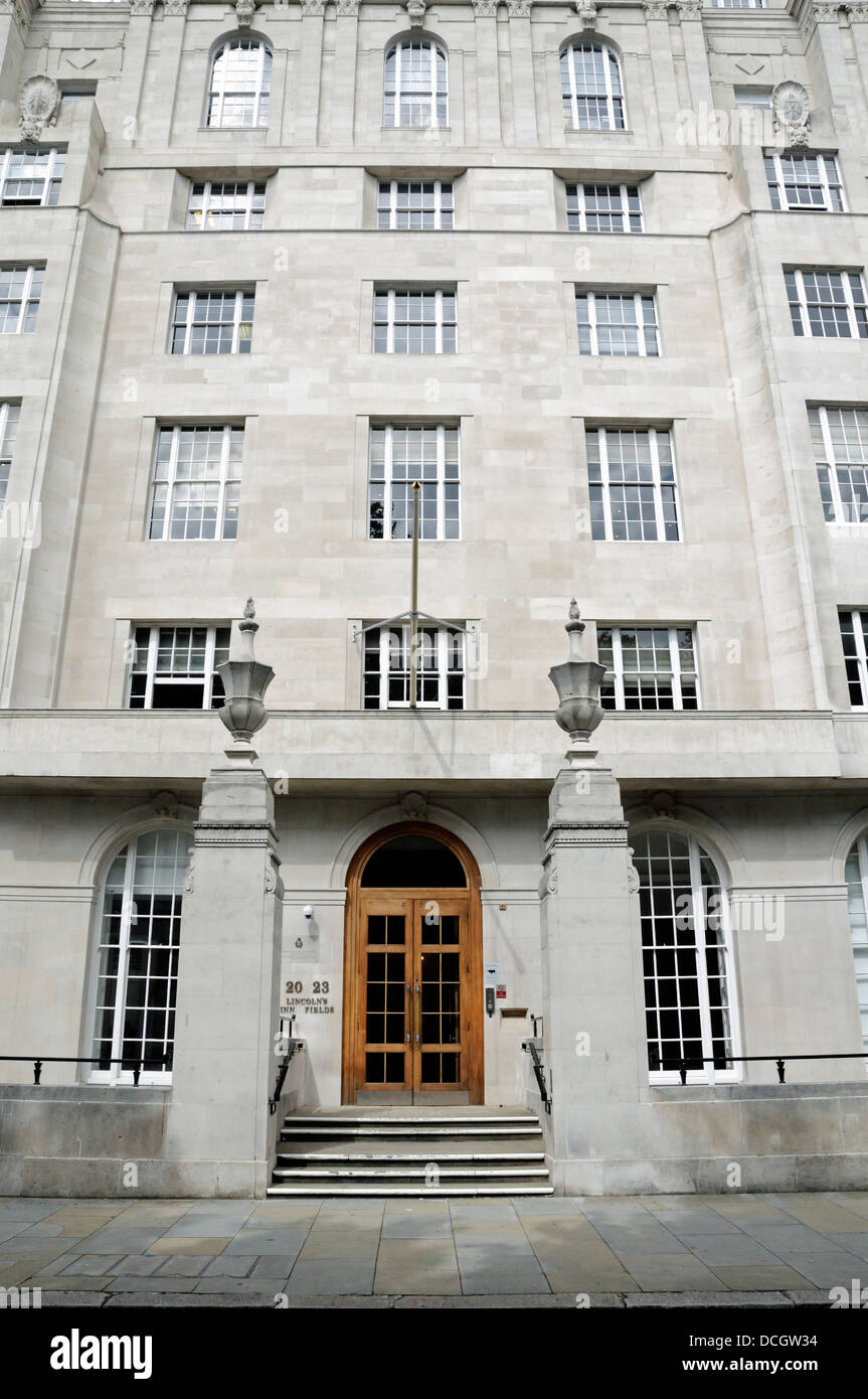 20 23, Lincoln's Inn Fields built in 1937, London, WC2 England UK Stock Photo - Alamy