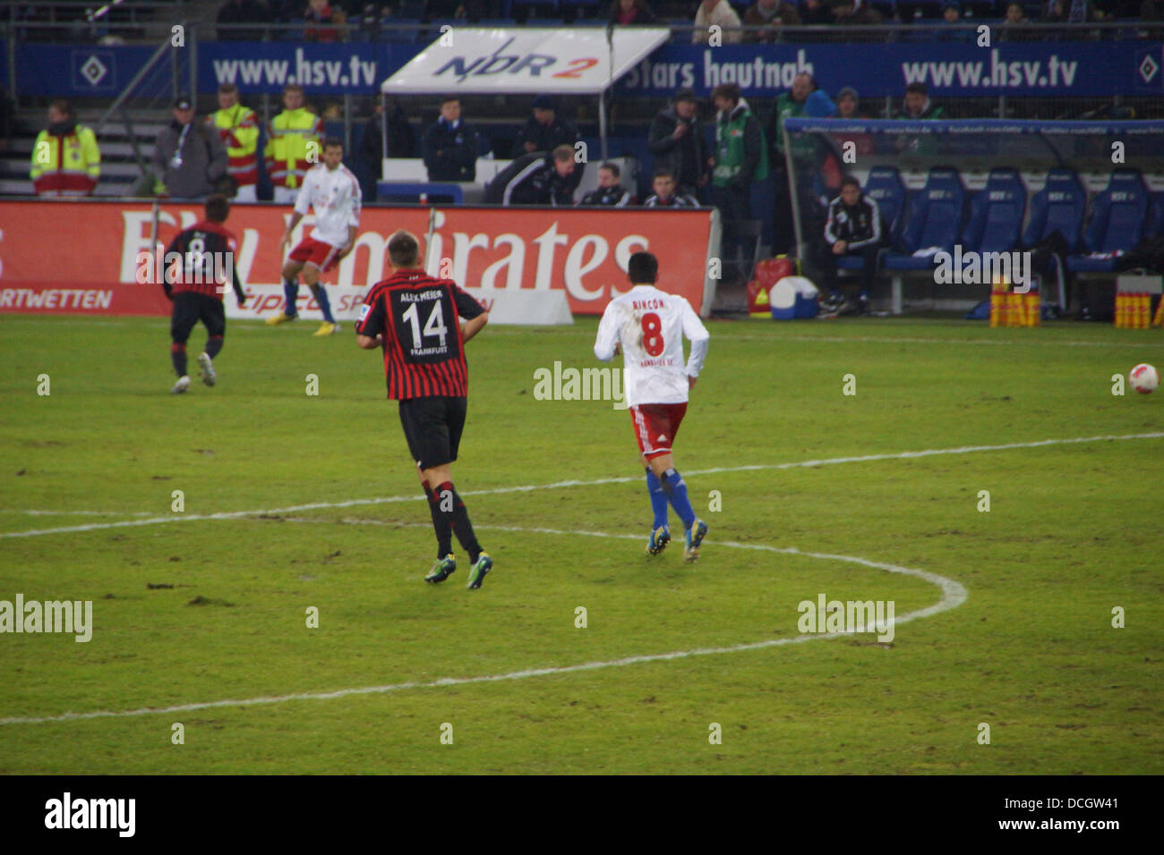 The Player Alexander Meier of the Frankfurt Football Club Eintracht ...