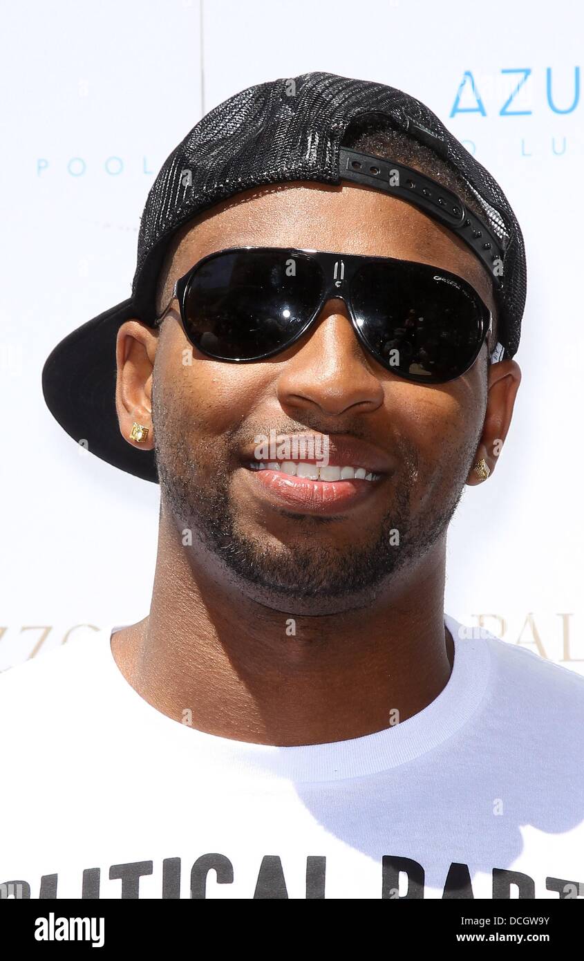 Las Vegas, NV. 17th Aug, 2013. Cullen Jones at arrivals for Olympic ...