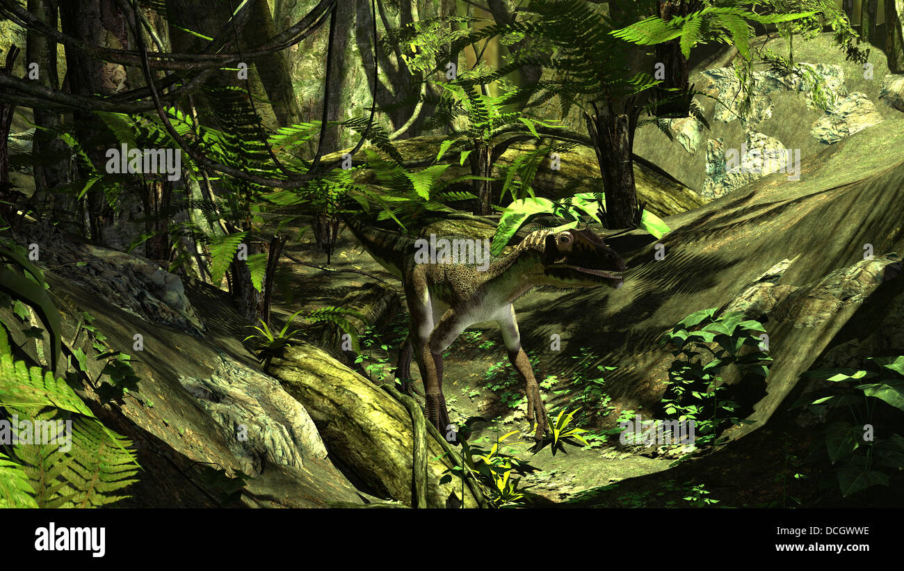 Prehistoric forest hi-res stock photography and images - Alamy