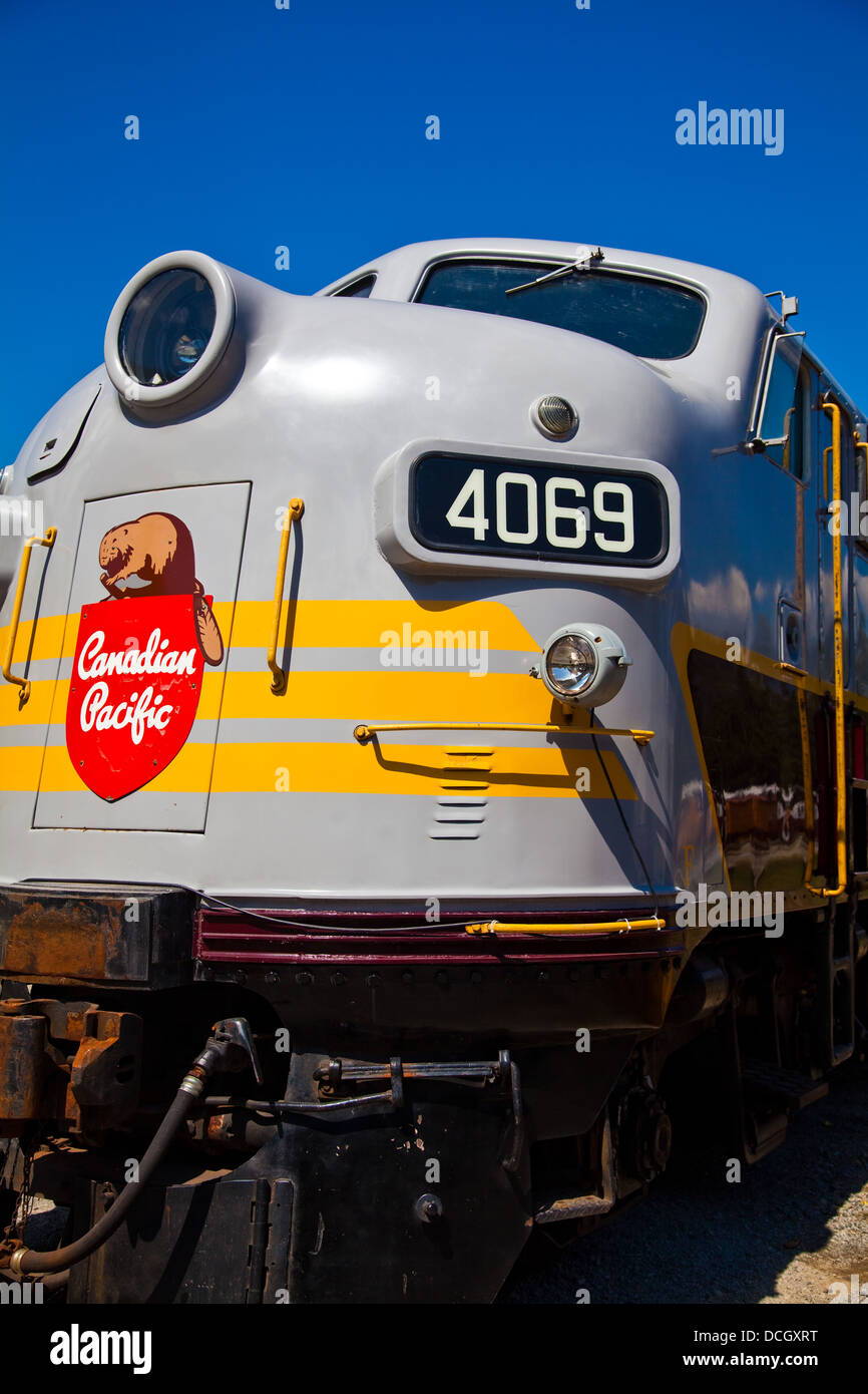 Canadian pacific locomotive hi-res stock photography and images - Alamy