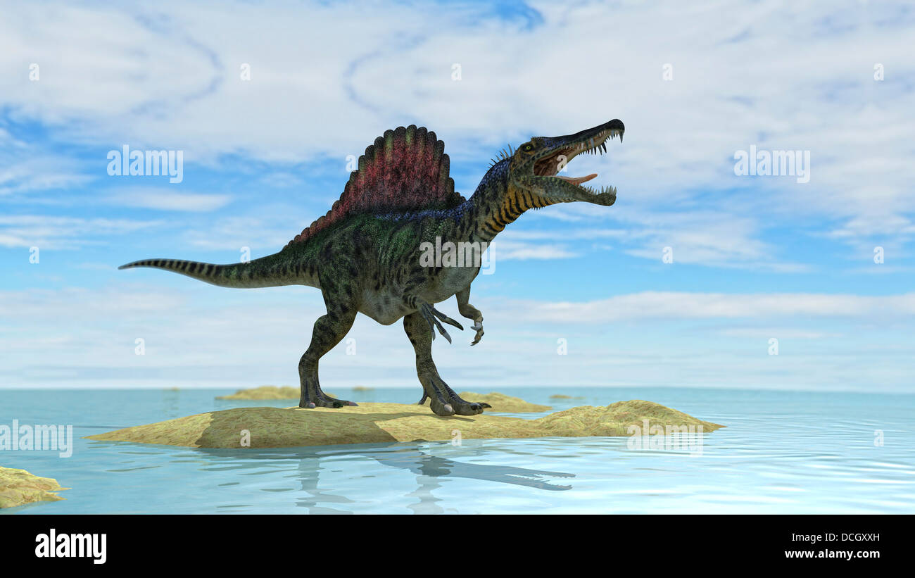 Spinosaurus water hi-res stock photography and images - Alamy
