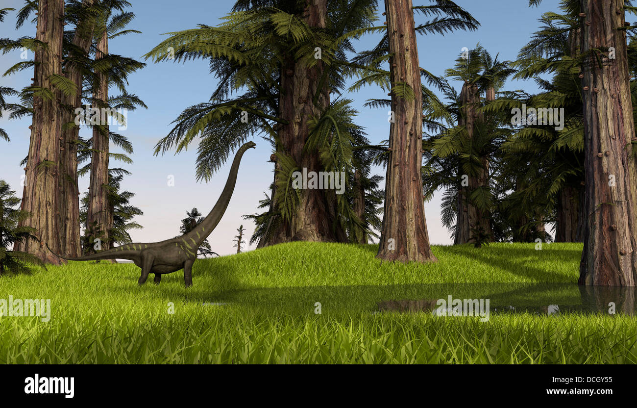 Cretaceous Ecosystem High Resolution Stock Photography and Images - Alamy