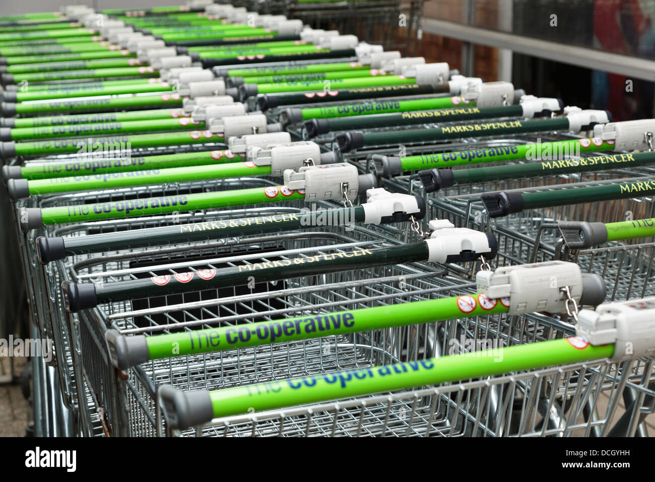 Co operative co op shopping trolley hi-res stock photography and images ...