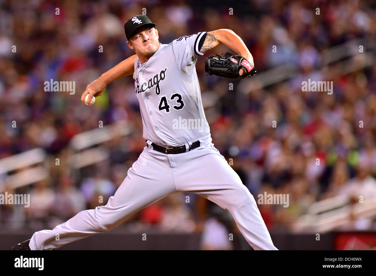 White sox twins chicago minnesota mlb al bba target field hi-res stock ...