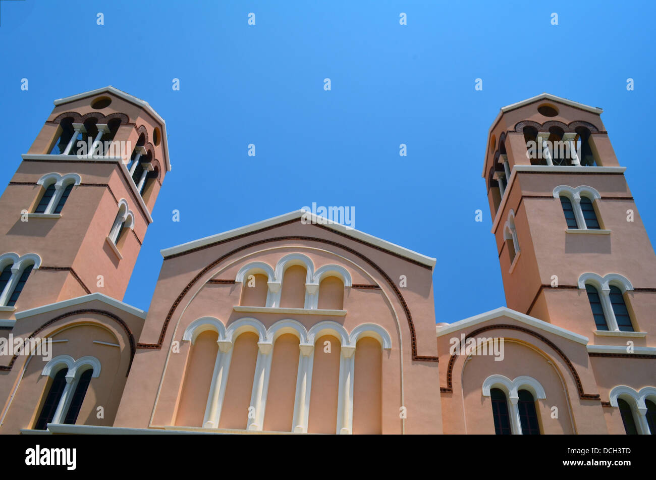 Panagia Katholiki Cathedral Church Stock Photo - Alamy