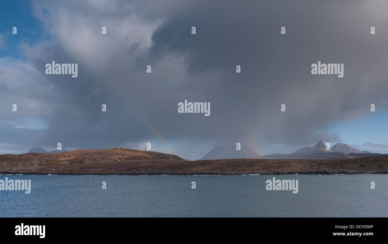 Scottish highlands rainbow hi-res stock photography and images - Alamy