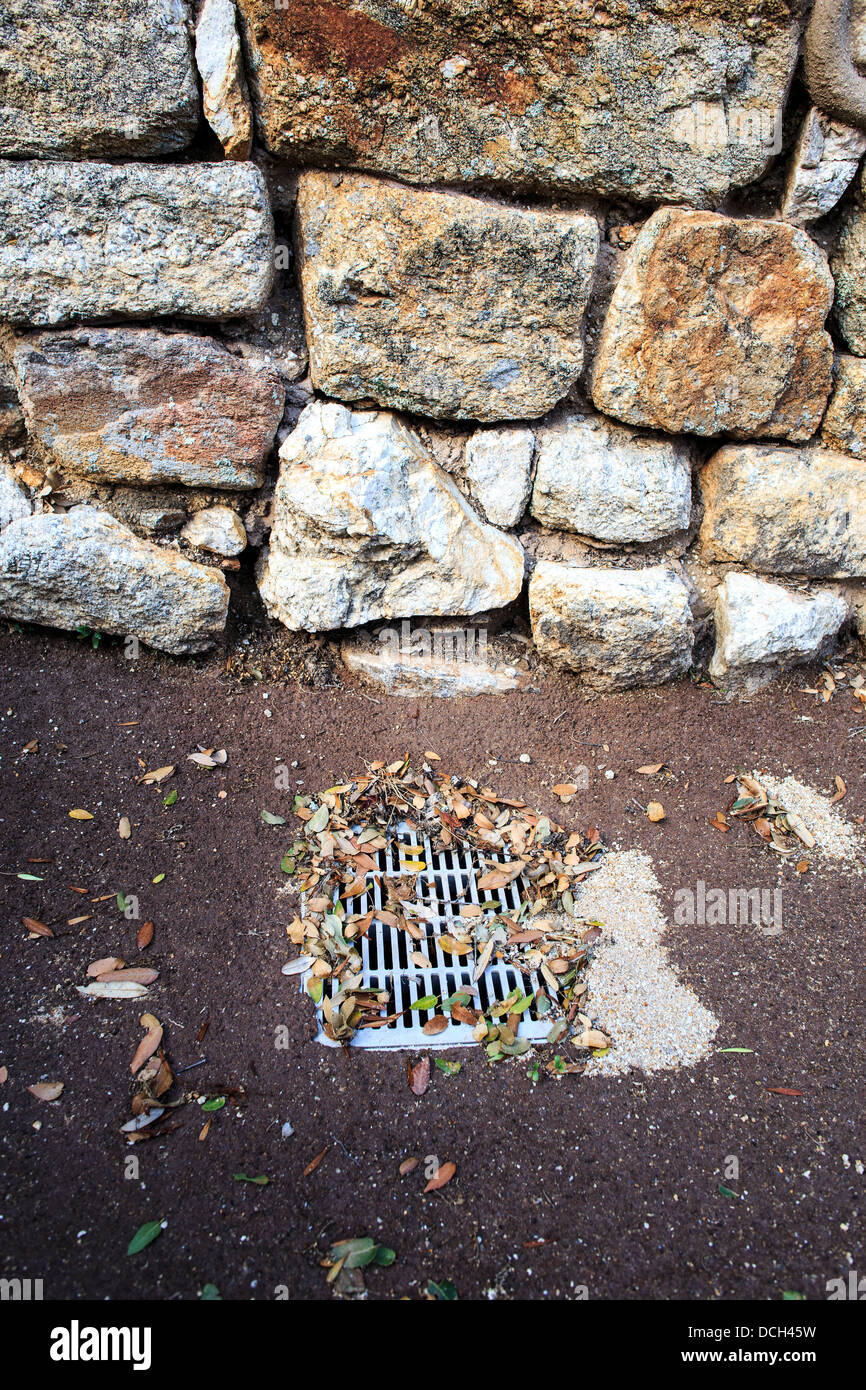 Stone drain hi-res stock photography and images - Alamy