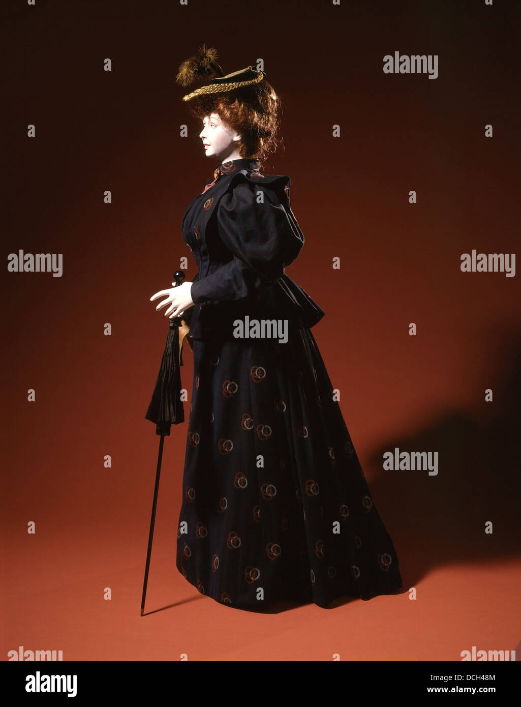 This two-piece dress, part of the LACMA collection, reflects the design ...