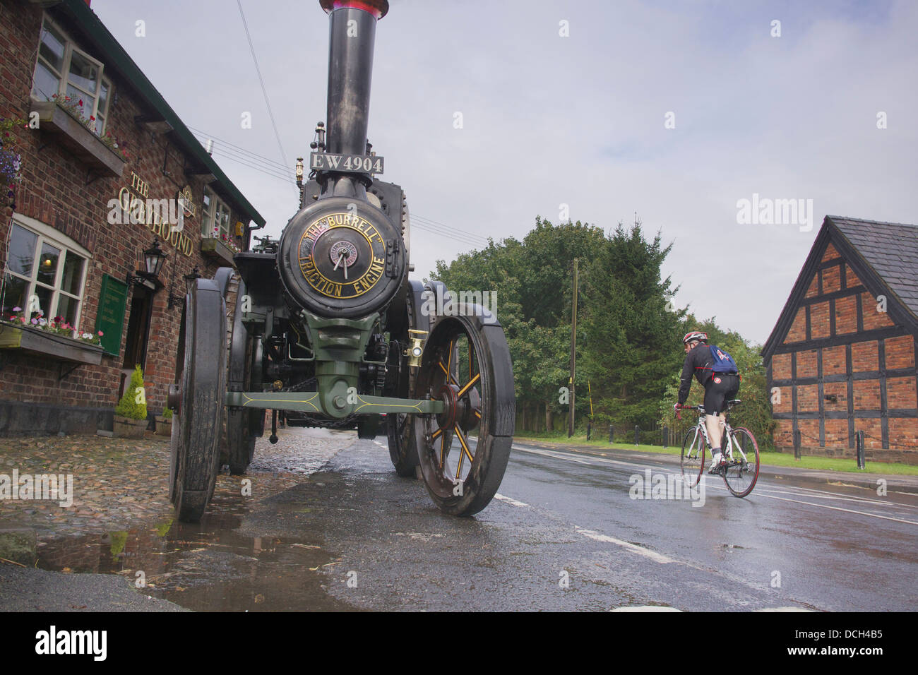 "The Burrell" a Steam Traction engine Stock Photo - Alamy