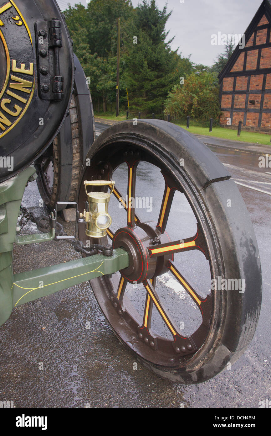 "The Burrell" a Steam Traction engine Stock Photo - Alamy