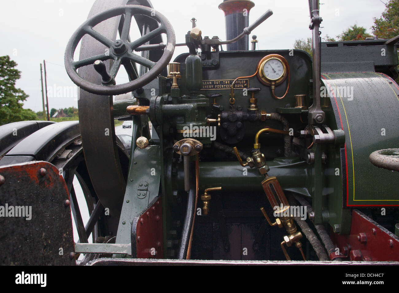 "The Burrell" a Steam Traction engine Stock Photo - Alamy
