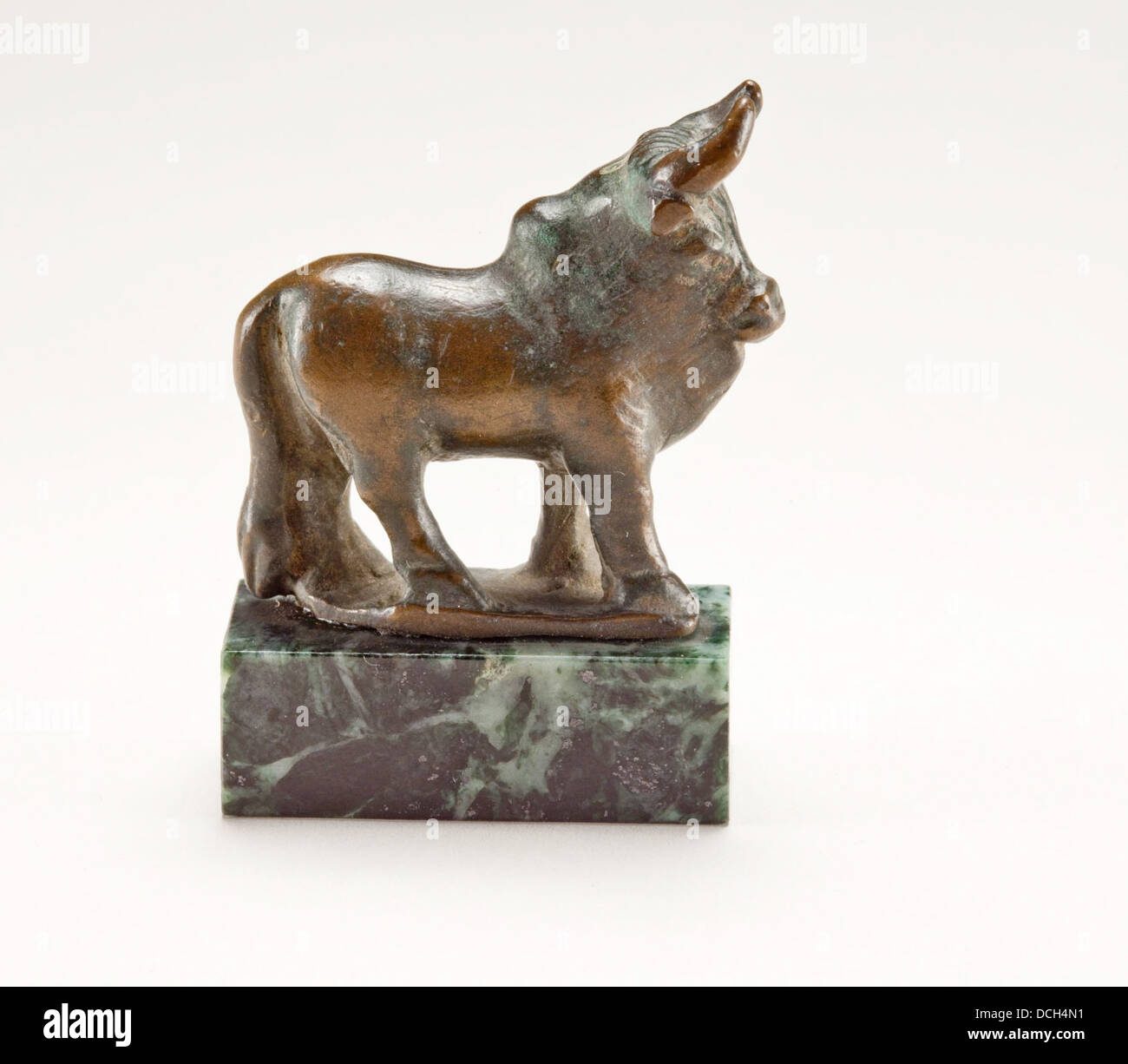 This sculpture titled 'Zebu' from LACMA depicts the Zebu, a breed of ...