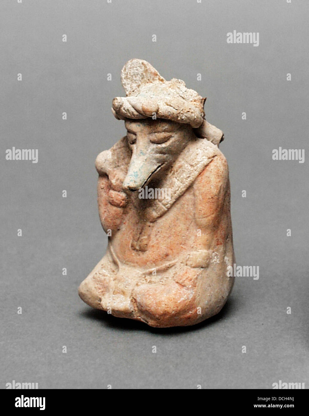 This zoomorphic whistle, displayed at LACMA, is a detailed example of ...