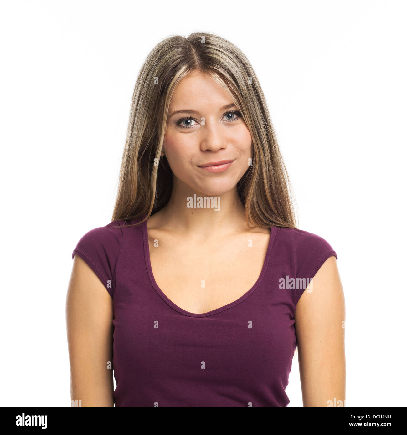Portrait beautiful woman smiling hi-res stock photography and images ...
