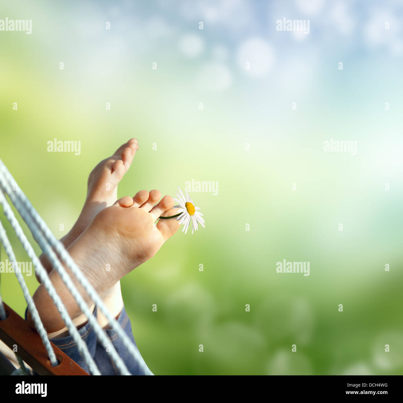 Feet of sleeping women hi-res stock photography and images - Alamy