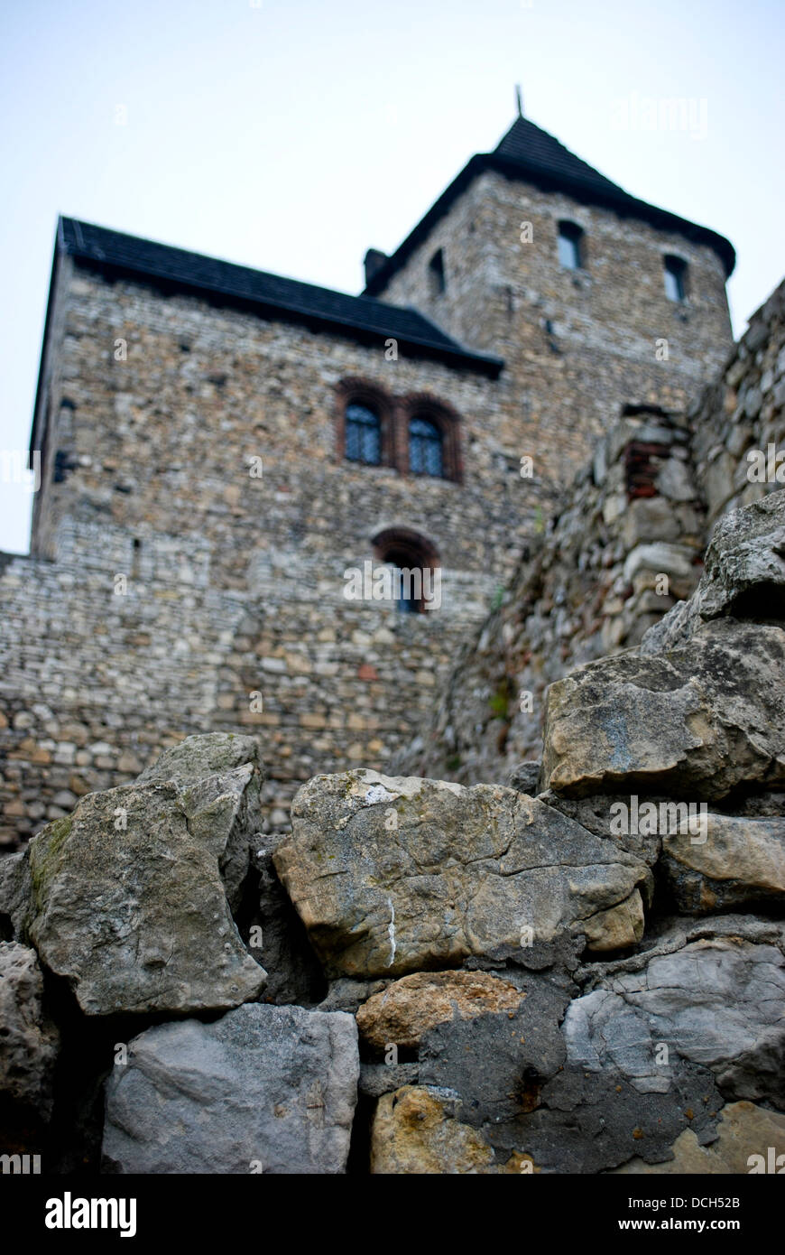 Old, historical, medieval castle in Bedzin, Poland Stock Photo - Alamy