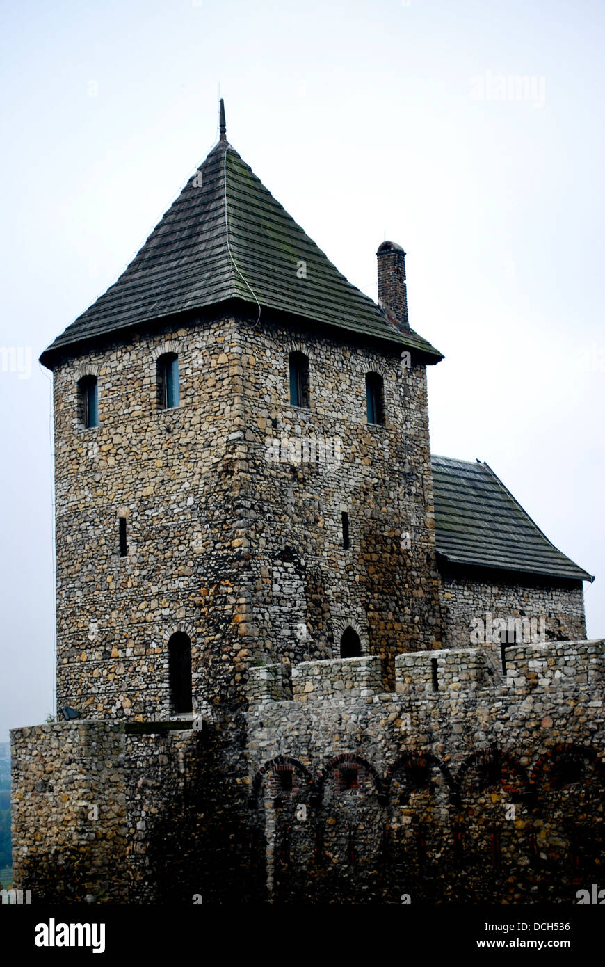 Old, historical, medieval castle in Bedzin, Poland Stock Photo - Alamy