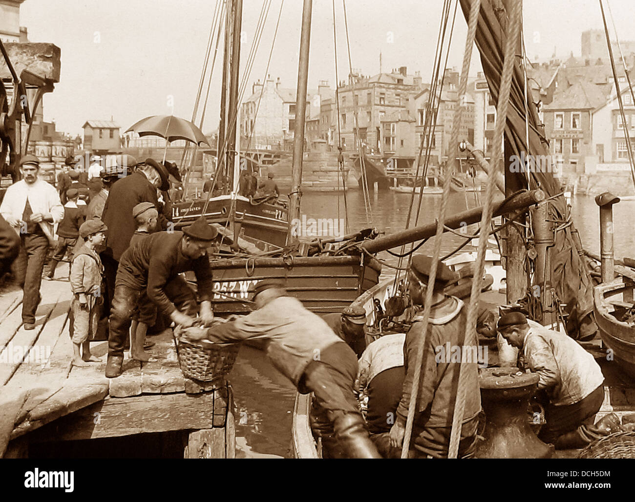 Fisherman victorian period hi-res stock photography and images - Alamy