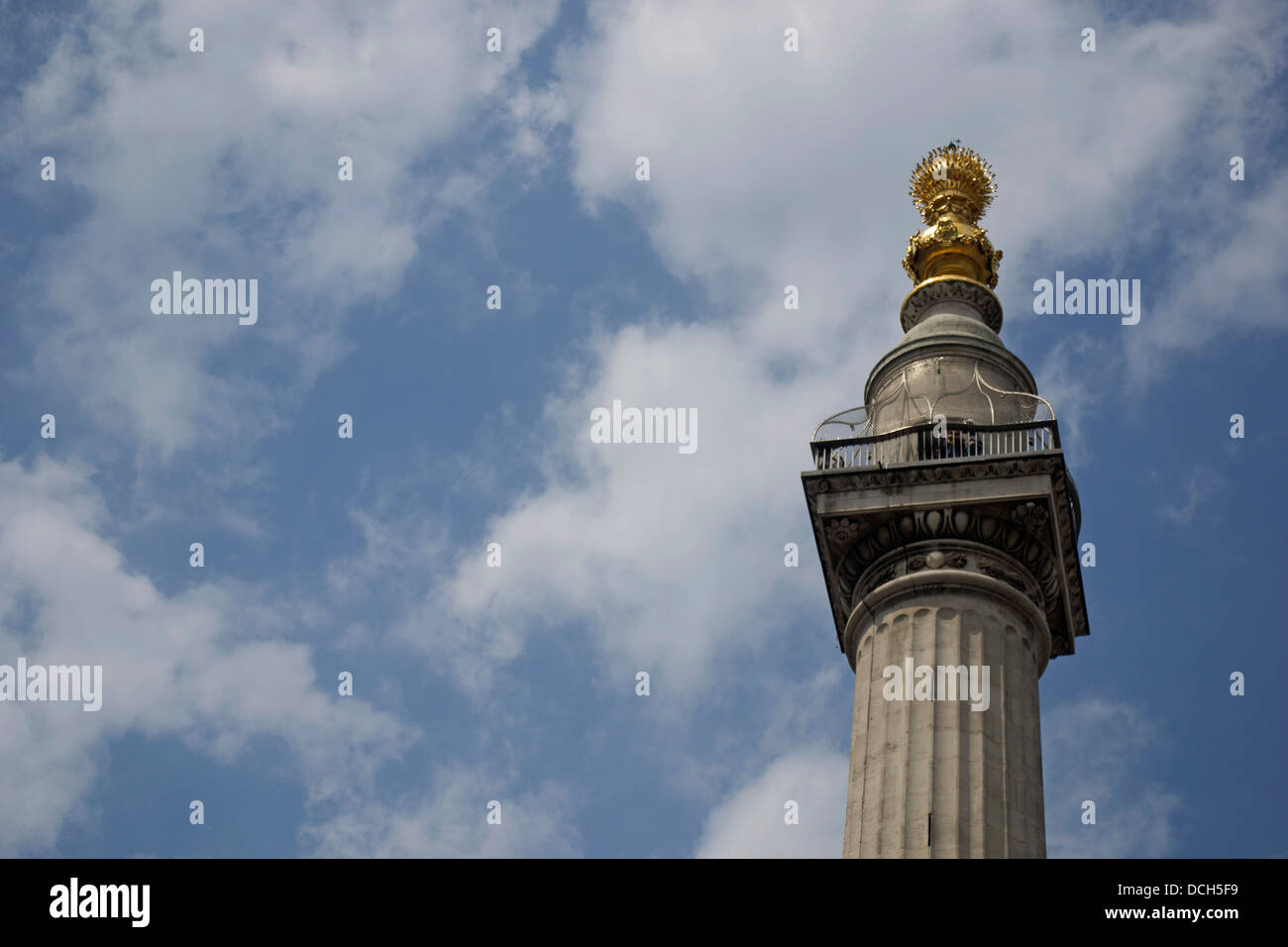 The Monument to the Great Fire of London Viewing Platform, Central ...