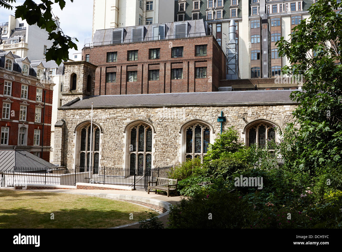 The queens chapel of the savoy London England UK Stock Photo - Alamy