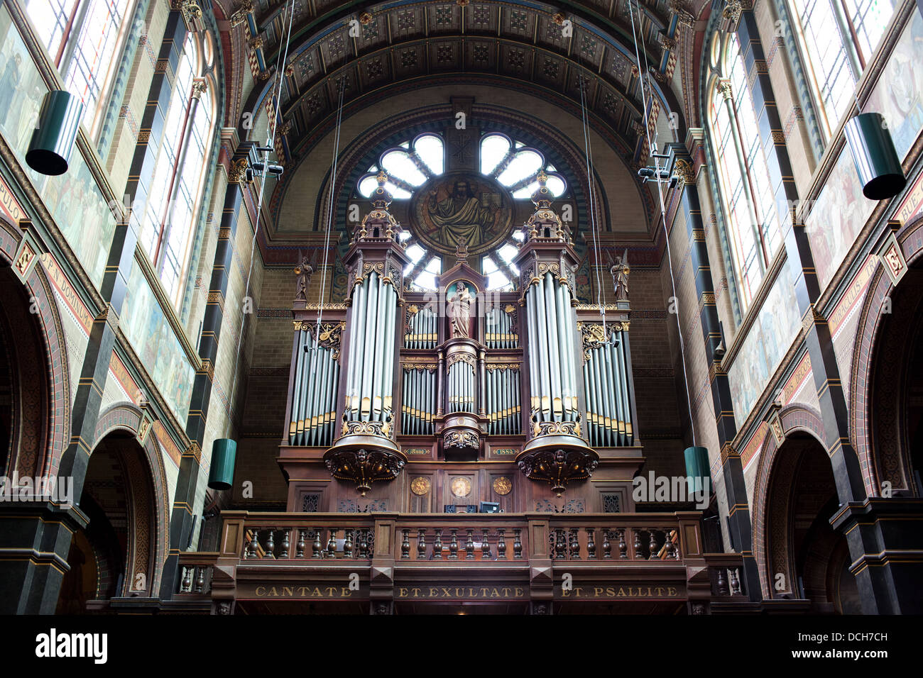 19th century Sauer organ in Saint Nicholas Church (Dutch: Sint ...