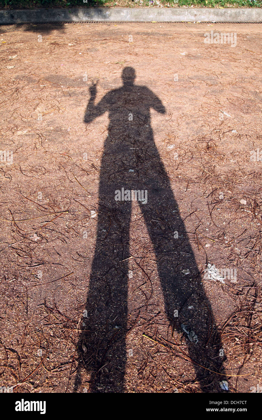 Tall silhouette hi-res stock photography and images - Alamy