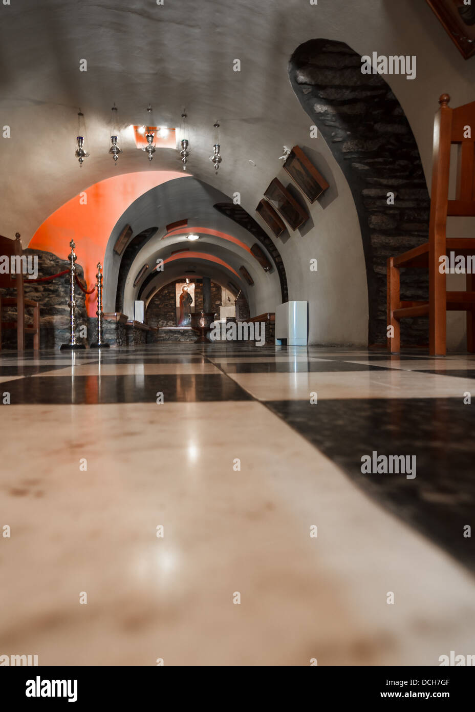 Church interior greece hi-res stock photography and images - Alamy