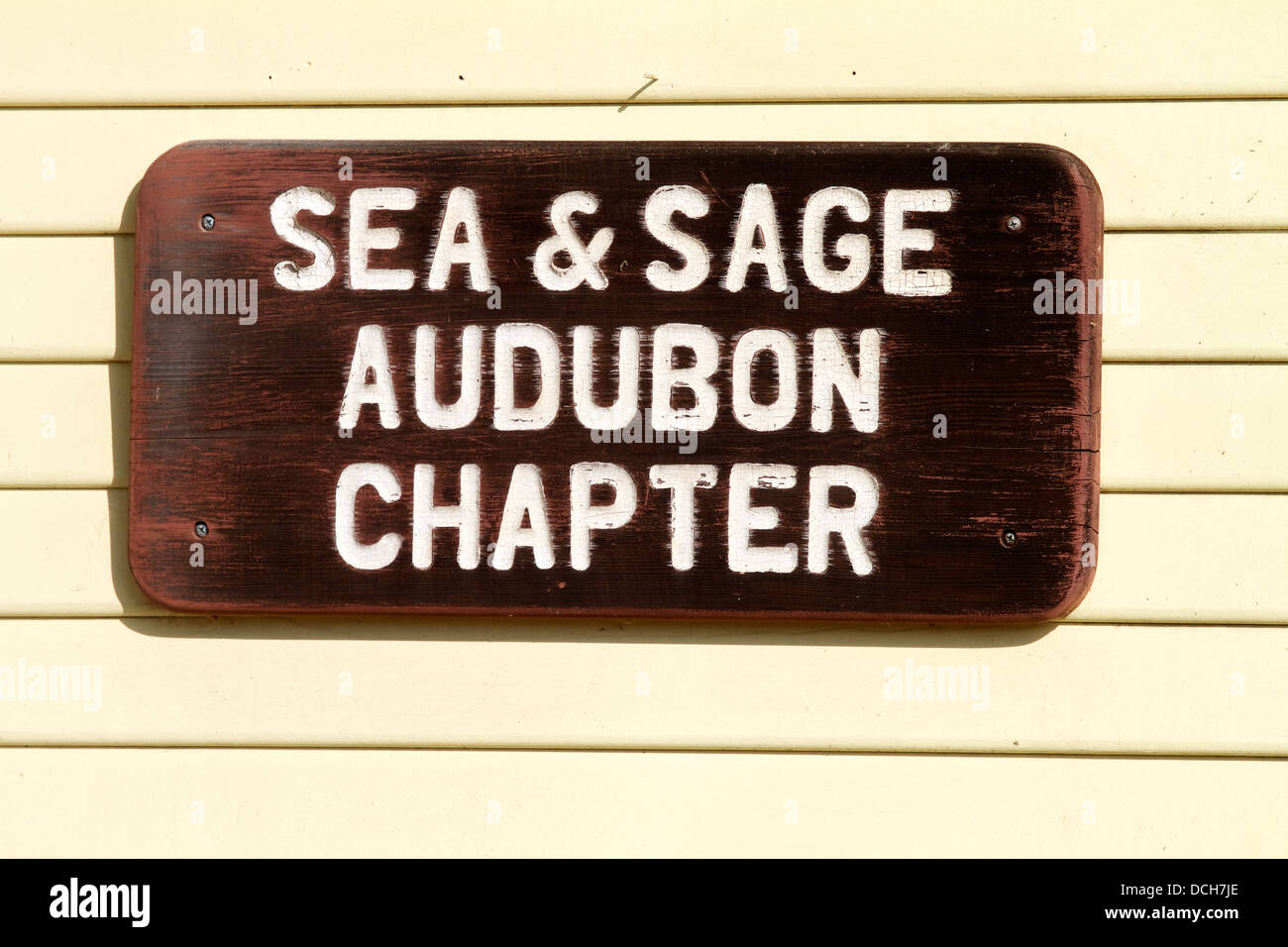 The Sea and sage Audubon chapter building exterior at the San Joaquin ...