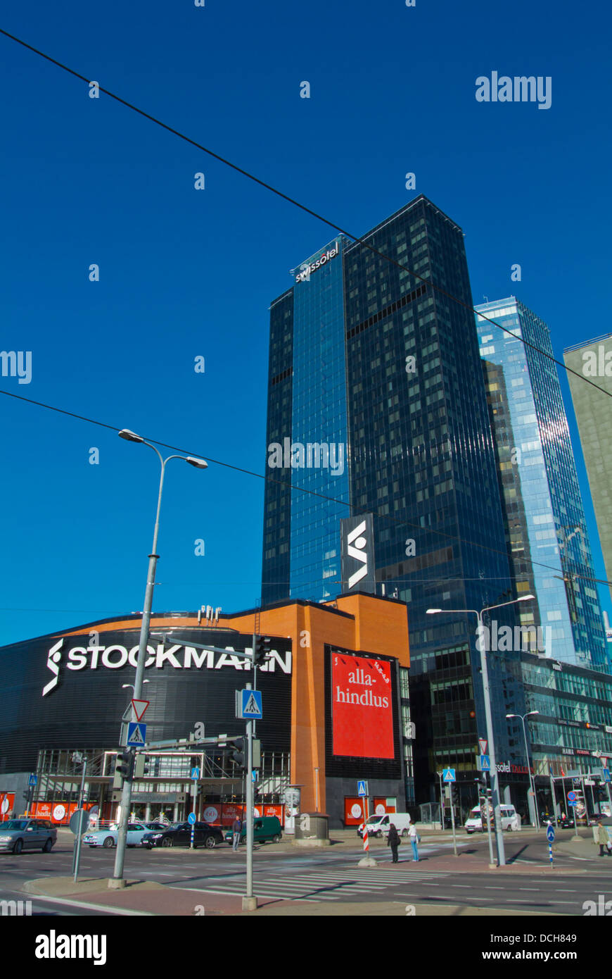 Stockmann department store and new office buildings Tallinn city ...