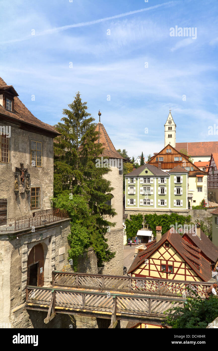 Meersburg Castle, Bodensee district, Baden-Wuerttemberg, Germany ...