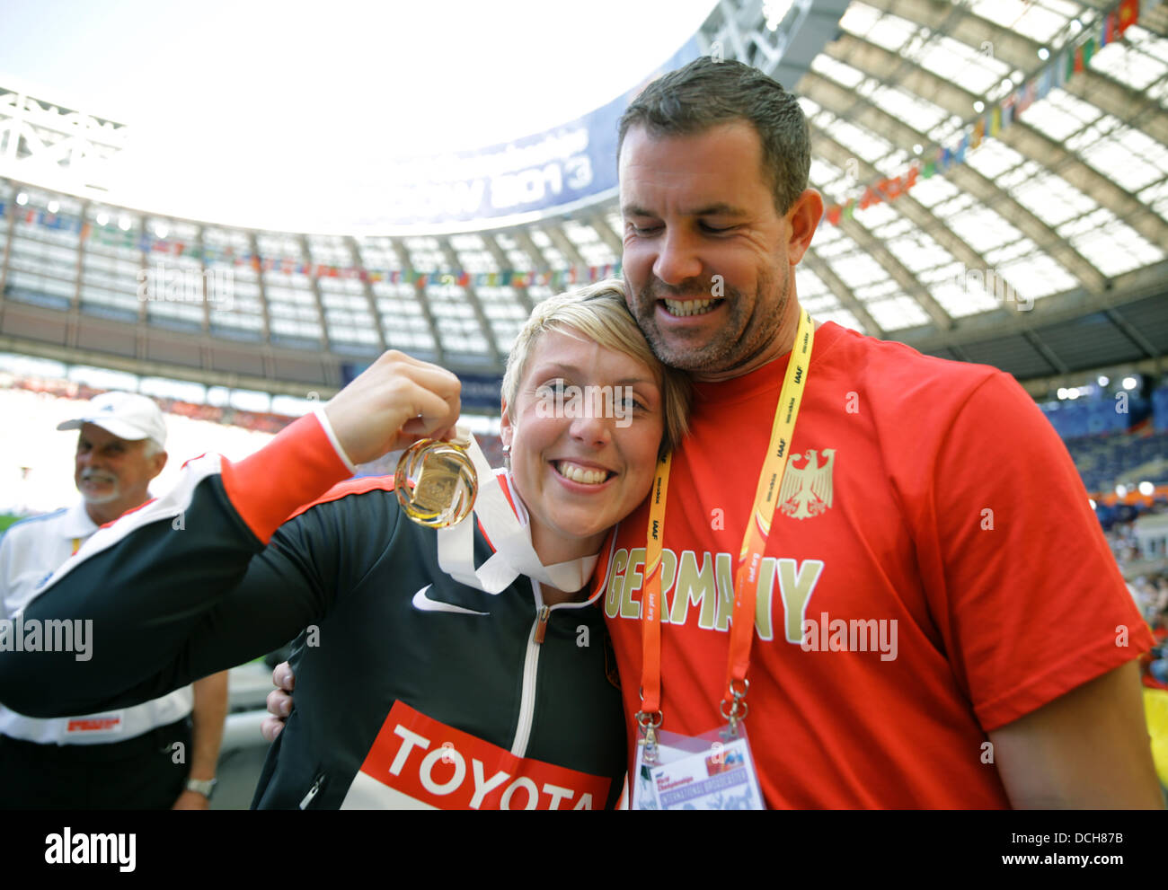 Moscow, Russia. 18th Aug, 2013. Christina Obergfoell of Germany ...
