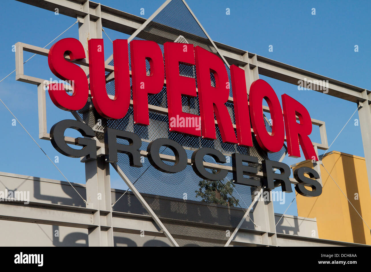 Superior grocers logo hi-res stock photography and images - Alamy