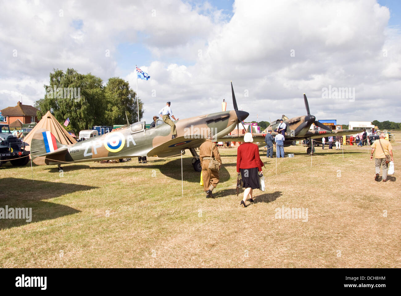 Military aircraft display Stock Photo - Alamy