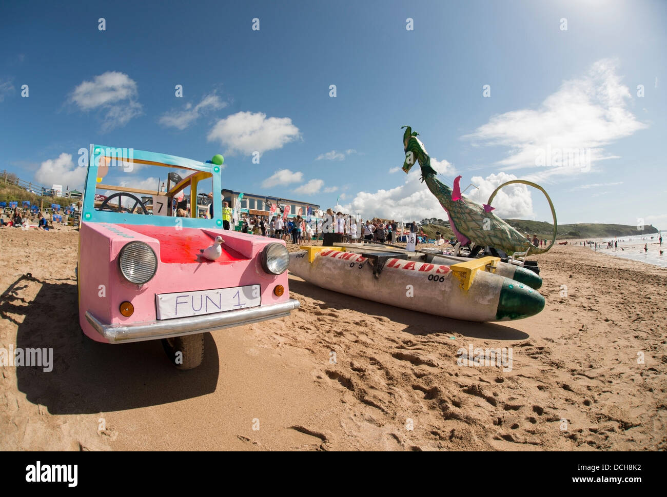 Cornwall, UK, 18th August 2013. This is the sixth year in succession ...