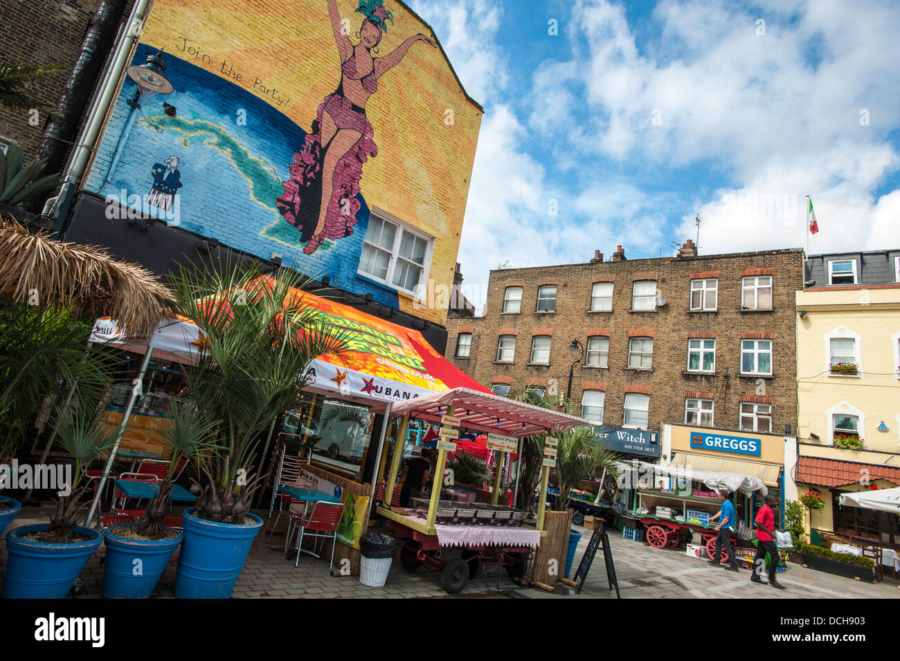 Cuban restaurant on Lower Marshes by Waterloo Station, London, United ...